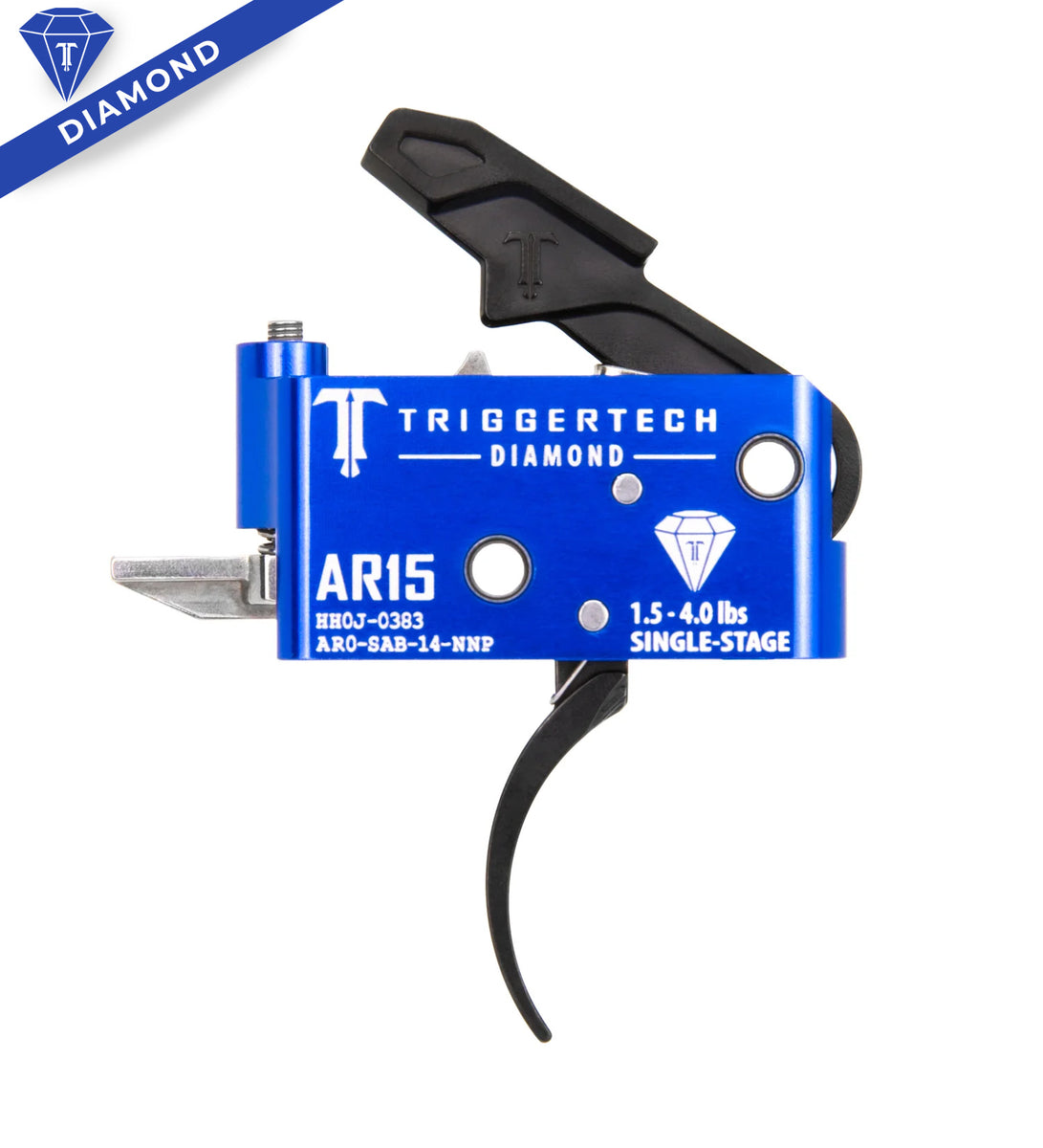 AR-15 Single-Stage Trigger (Diamond) // TriggerTech AR-15 Single-Stage Trigger (Diamond) // TriggerTech