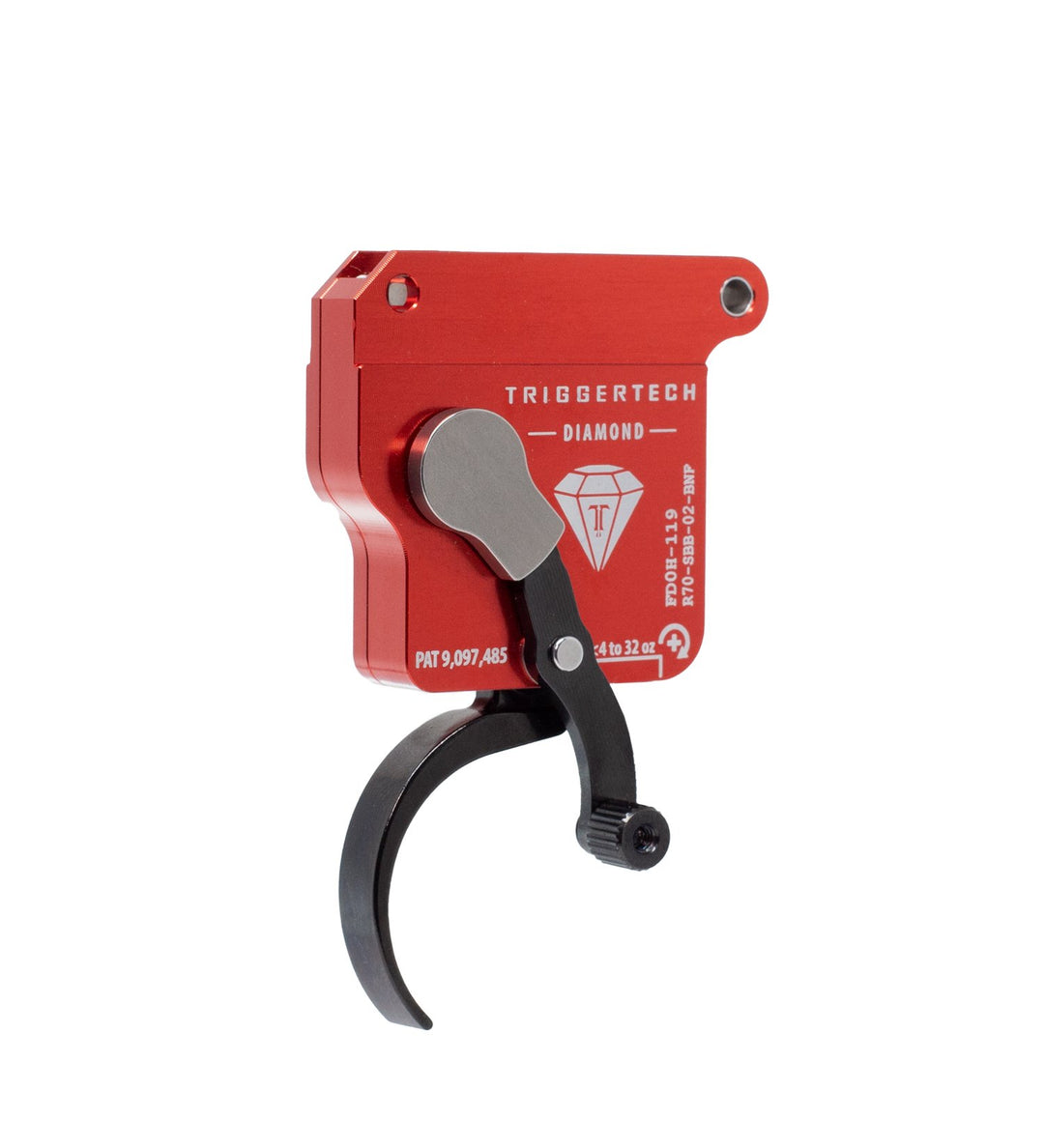 Remington 700 Single Stage Trigger Bottom Safety (Diamond) // TriggerTech